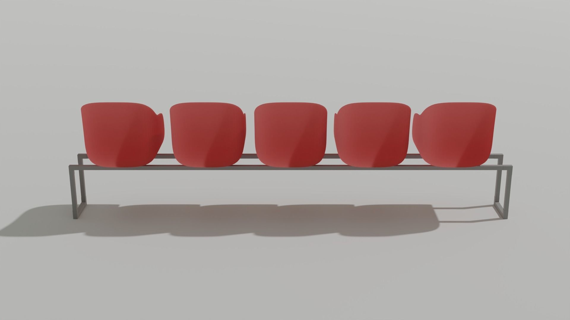 Tribun Stadium Chair 3D model | CGTrader