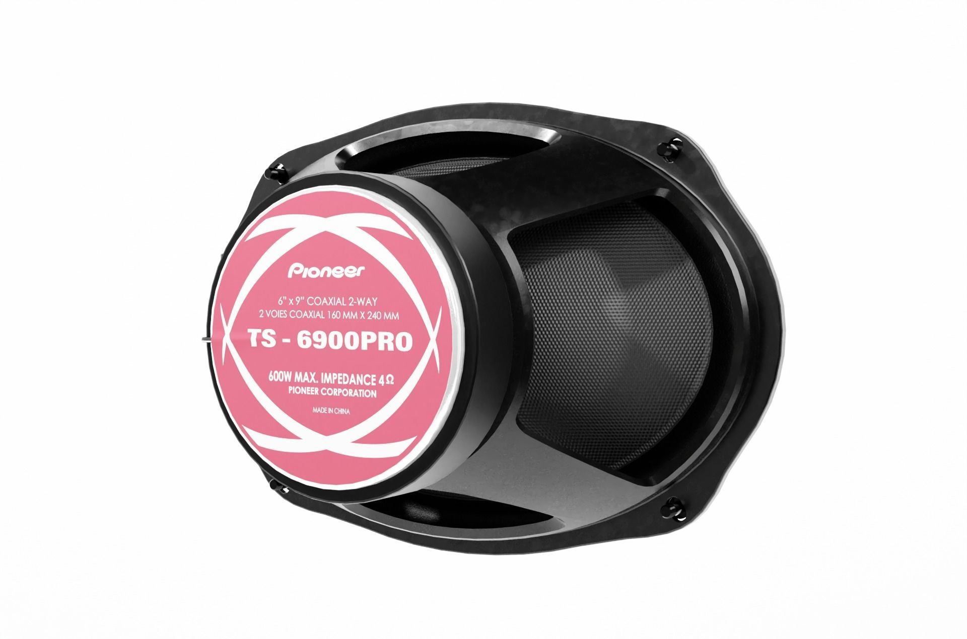 Subwoofer 6x9 3D model | CGTrader