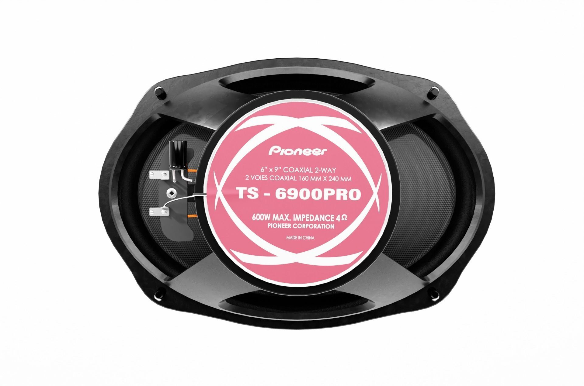 Subwoofer 6x9 3D model | CGTrader