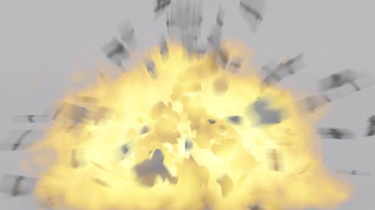 3D model Bomb 3D Model With Exploding Animation VR / AR / low-poly ...