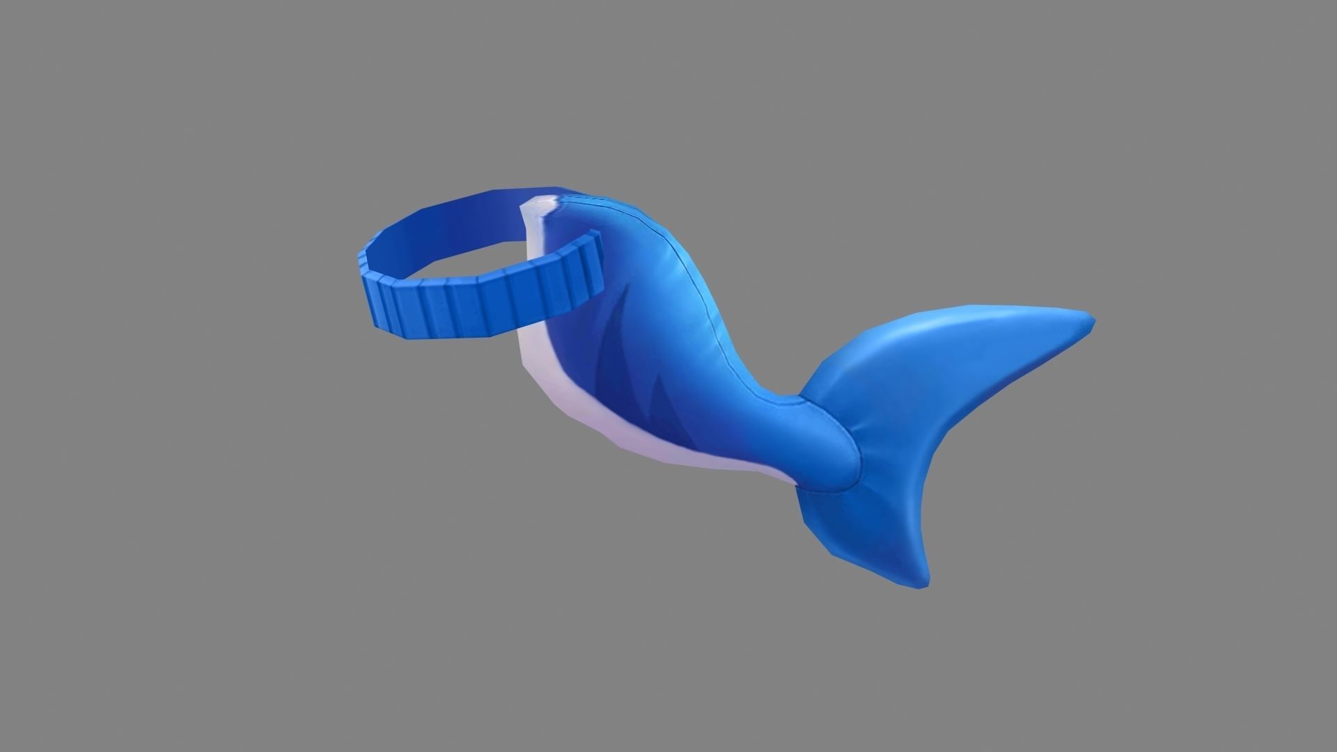 3D model Cartoon shark tail - decoration VR / AR / low-poly | CGTrader