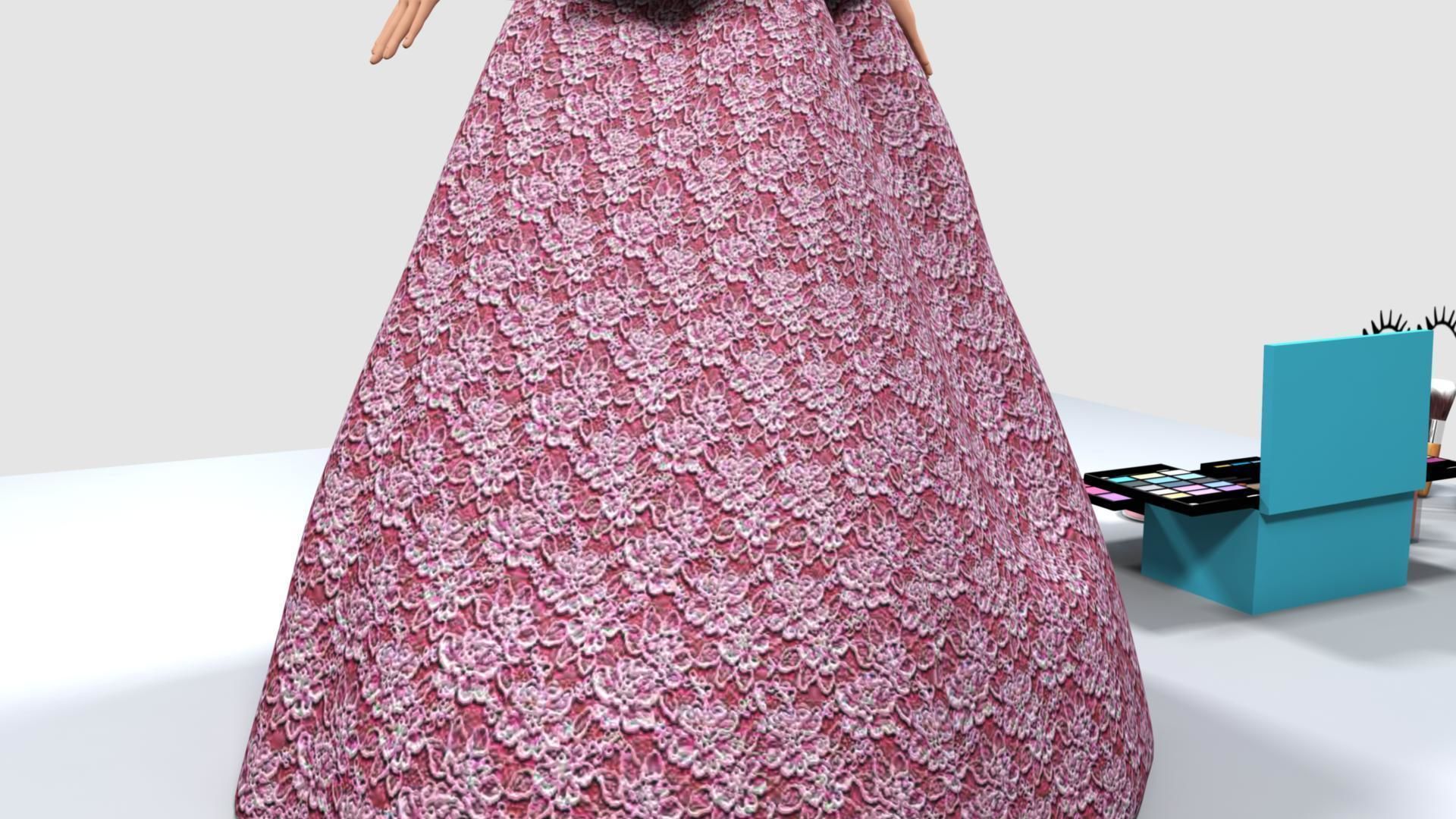 Barbie Doll 3D model | CGTrader