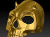 Ghost Gilded Reaper Bone Chiller Golden Skull Mask MW2 - WARZONE 3D ...
