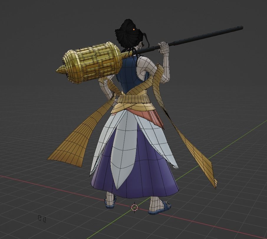 Buddha - Record of Ragnarok 3D model rigged | CGTrader