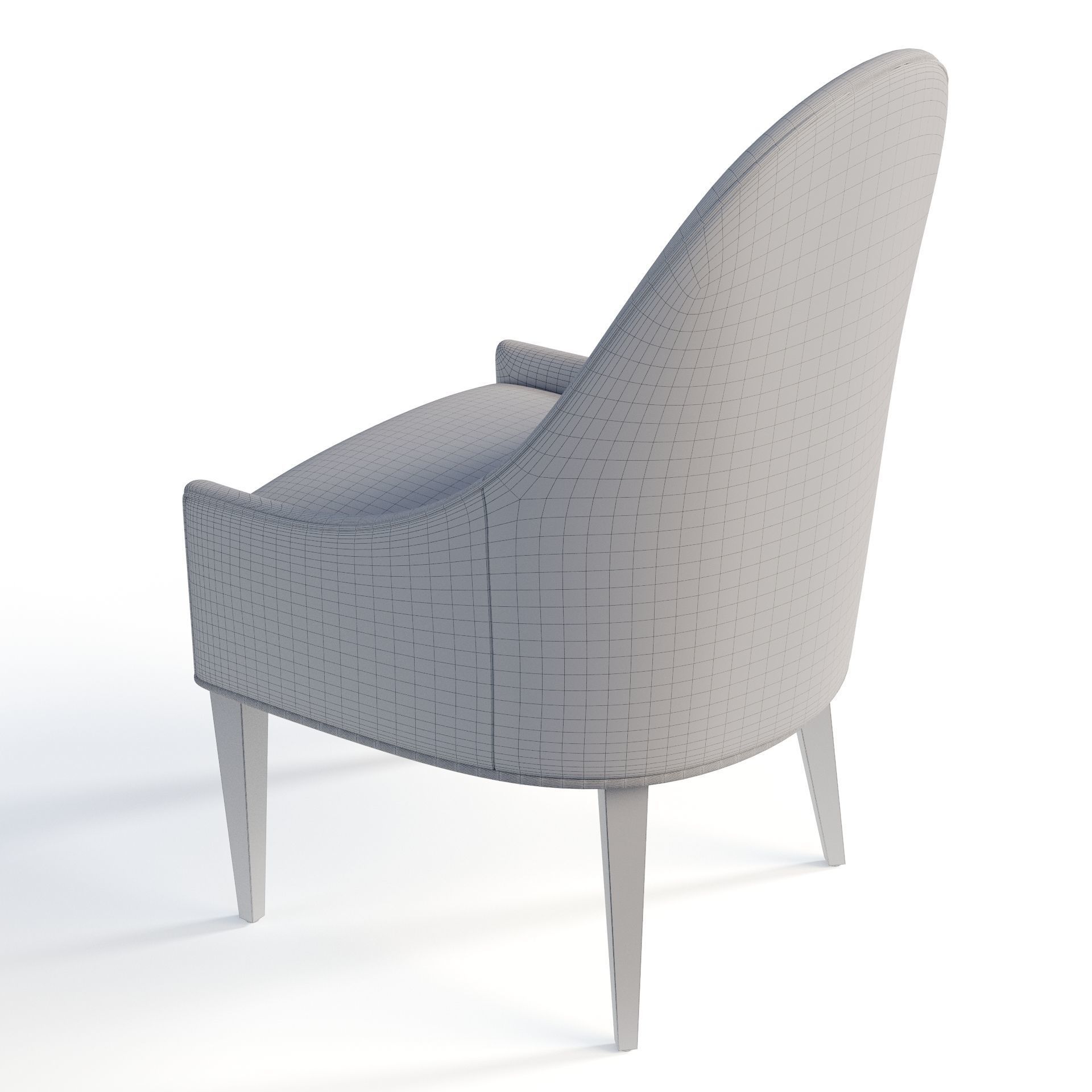 Bella Side Chair 3D model | CGTrader