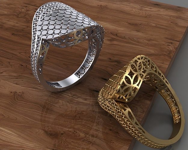gold ring free 3D model | CGTrader