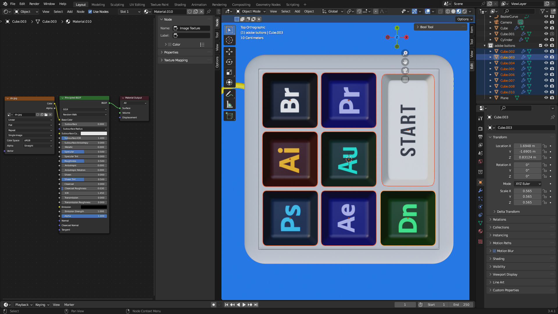 3D model Adobe Keyboard VR / AR / low-poly | CGTrader