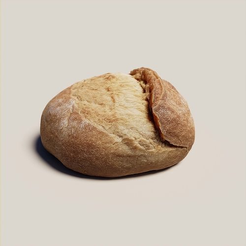 Bread 3d Model