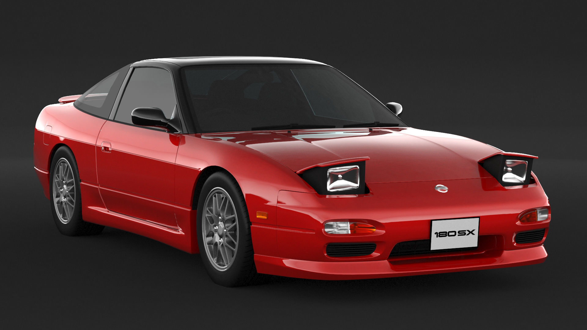 Nissan 180SX 3D model | CGTrader