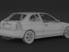 Honda Civic VTI 3D model | CGTrader
