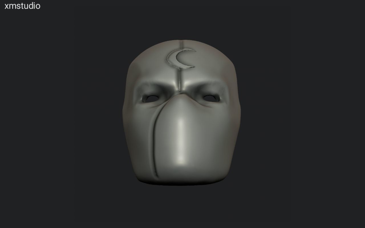 Moon Knight Mask 3D model | CGTrader