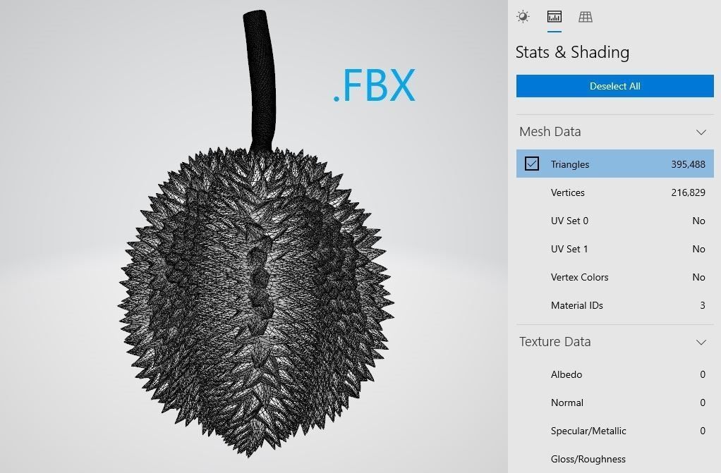 Durian fruit 3D model | CGTrader
