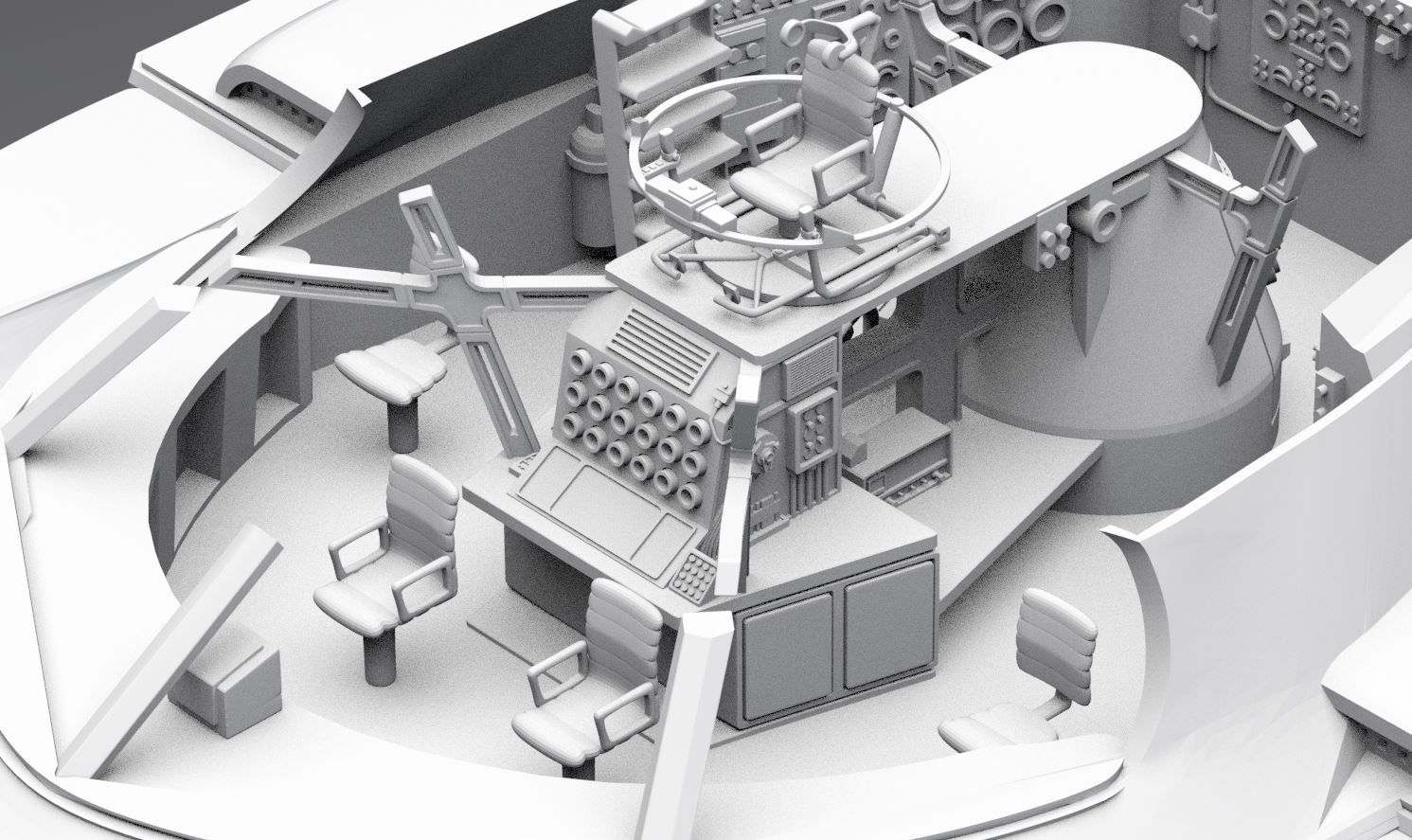 Proteus Scale model 3D model 3D printable | CGTrader