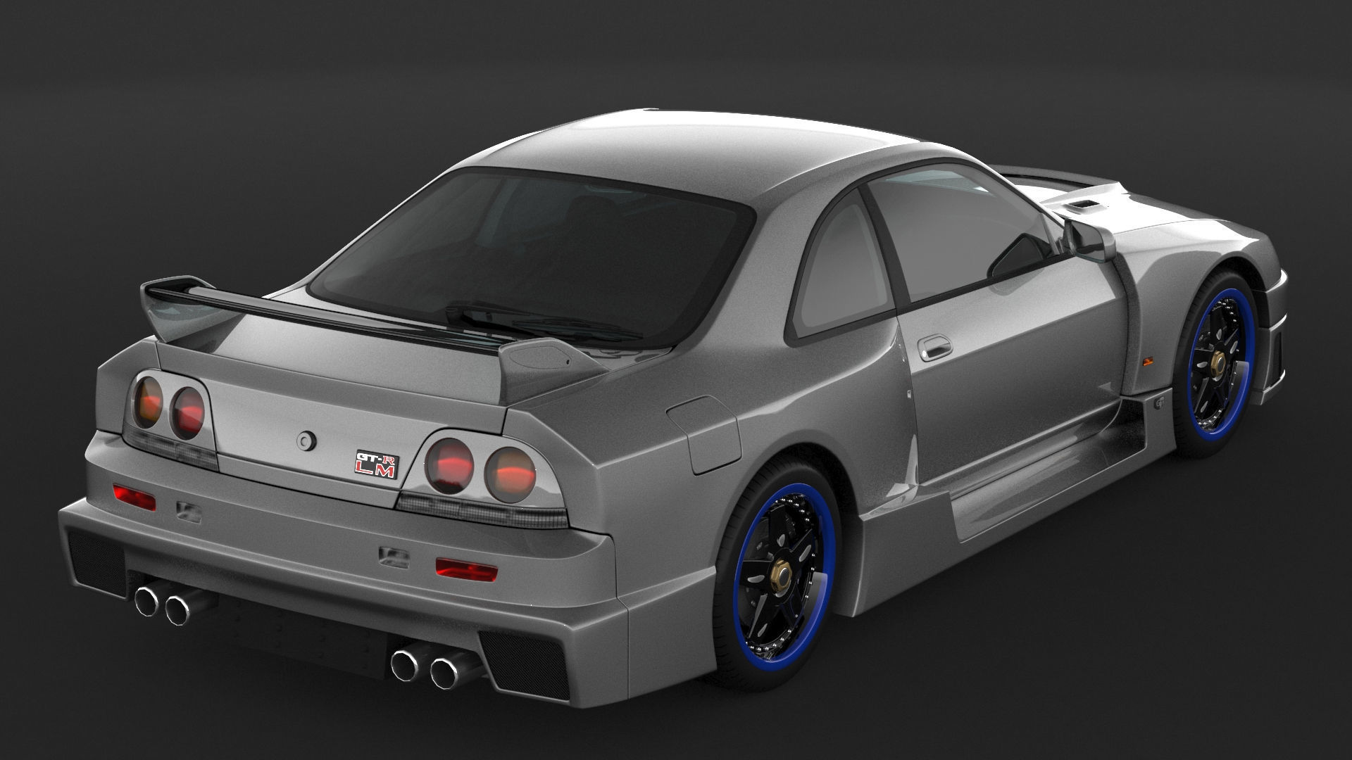 Nissan Skyline GT-R LM R33 3D model | CGTrader