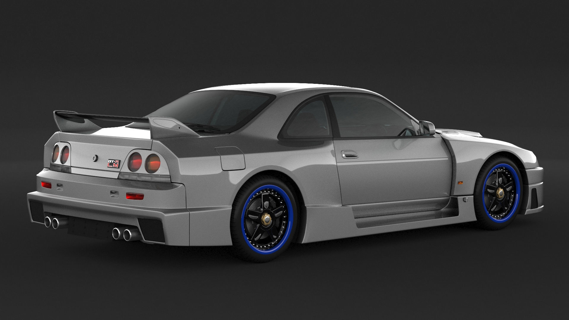 Nissan Skyline GT-R LM R33 3D model | CGTrader