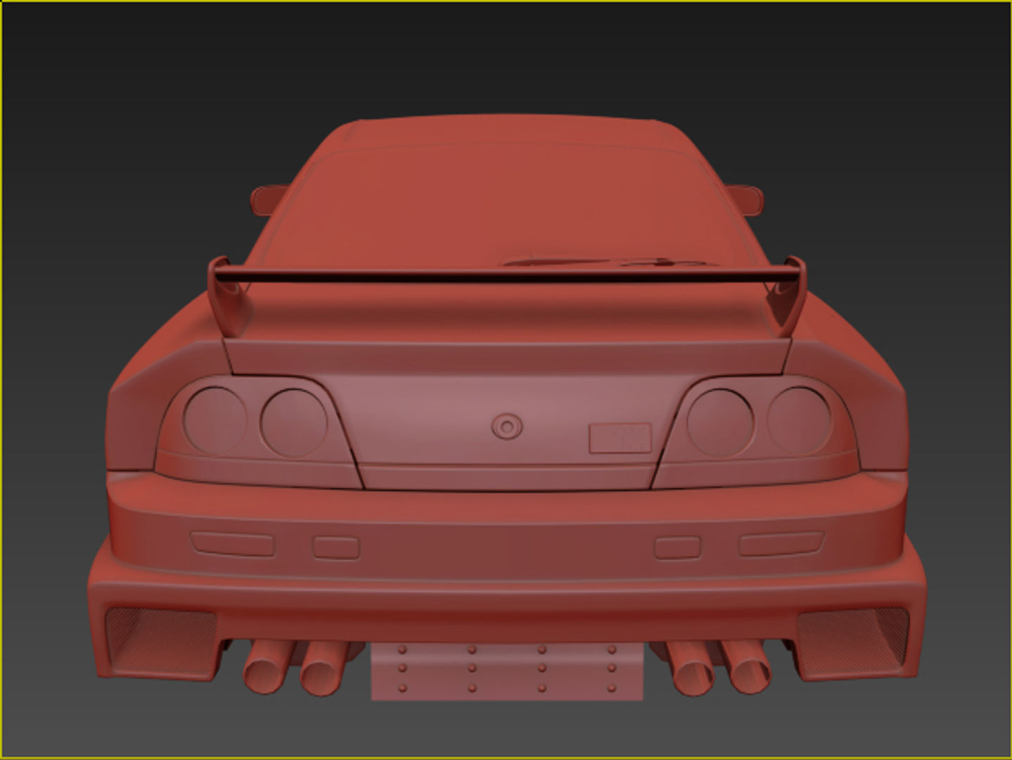 Nissan Skyline GT-R LM R33 3D model | CGTrader