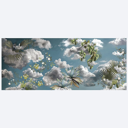 Wallpaper Heaven Green free 3D model | CGTrader