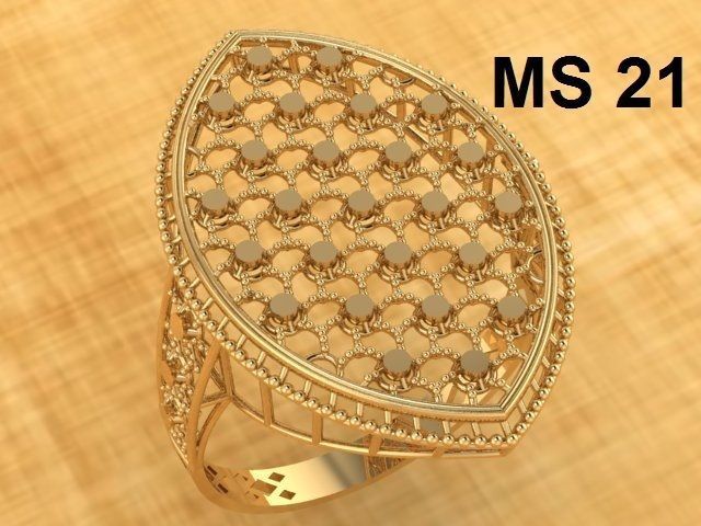 Madrasi Ring Designs 3D model 3D printable | CGTrader
