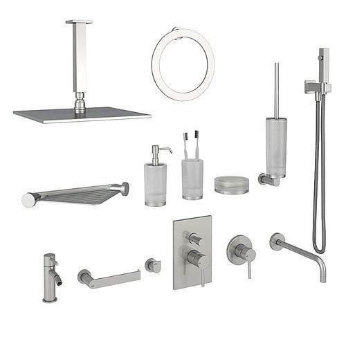 Gessi Plumbing Set 3D model | CGTrader