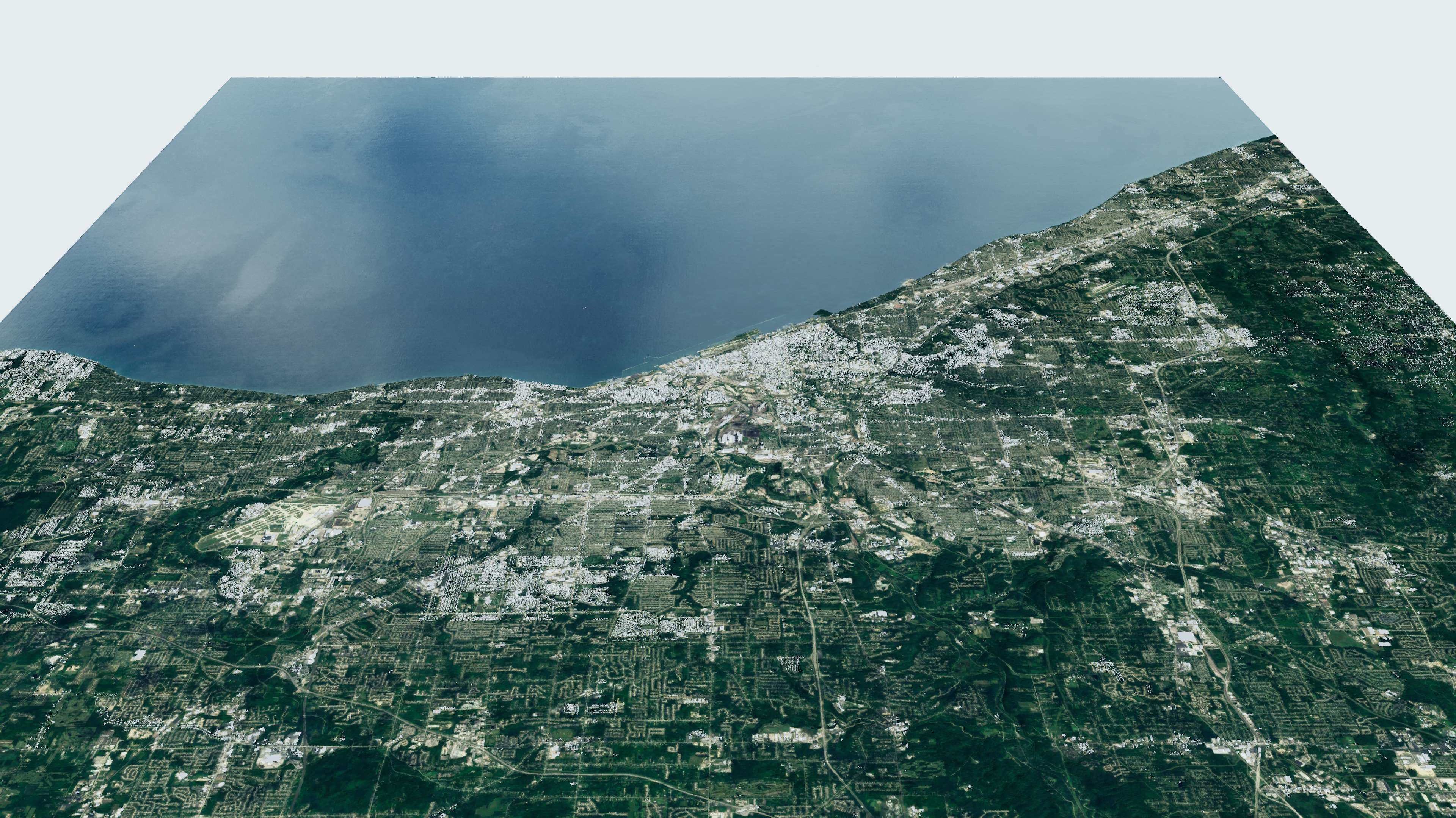 Cleveland United States City Landscape 3D Model 3D model | CGTrader