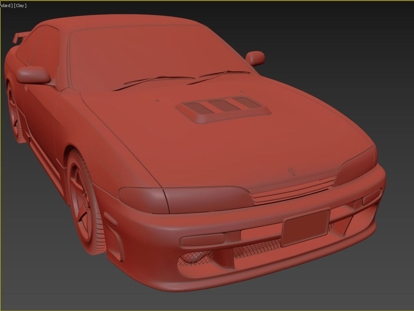 Nissan Silvia S14 270R 3D model | CGTrader