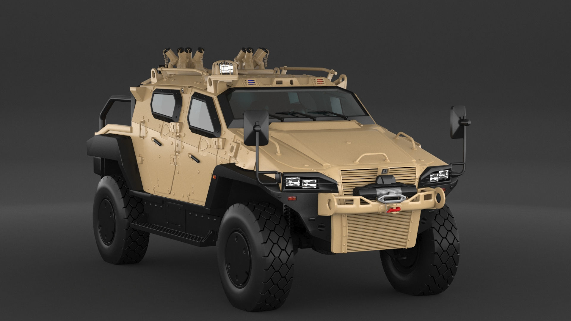 Yoruk Military Armored Vehicle 3D model | CGTrader
