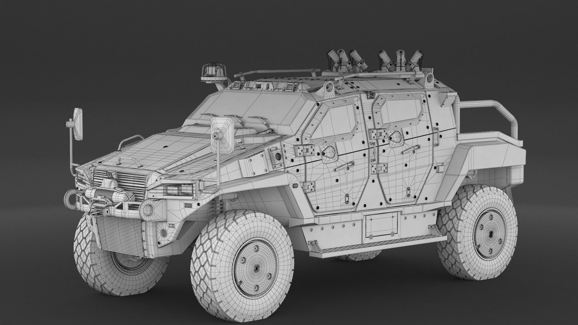 Yoruk Military Armored Vehicle 3D model | CGTrader