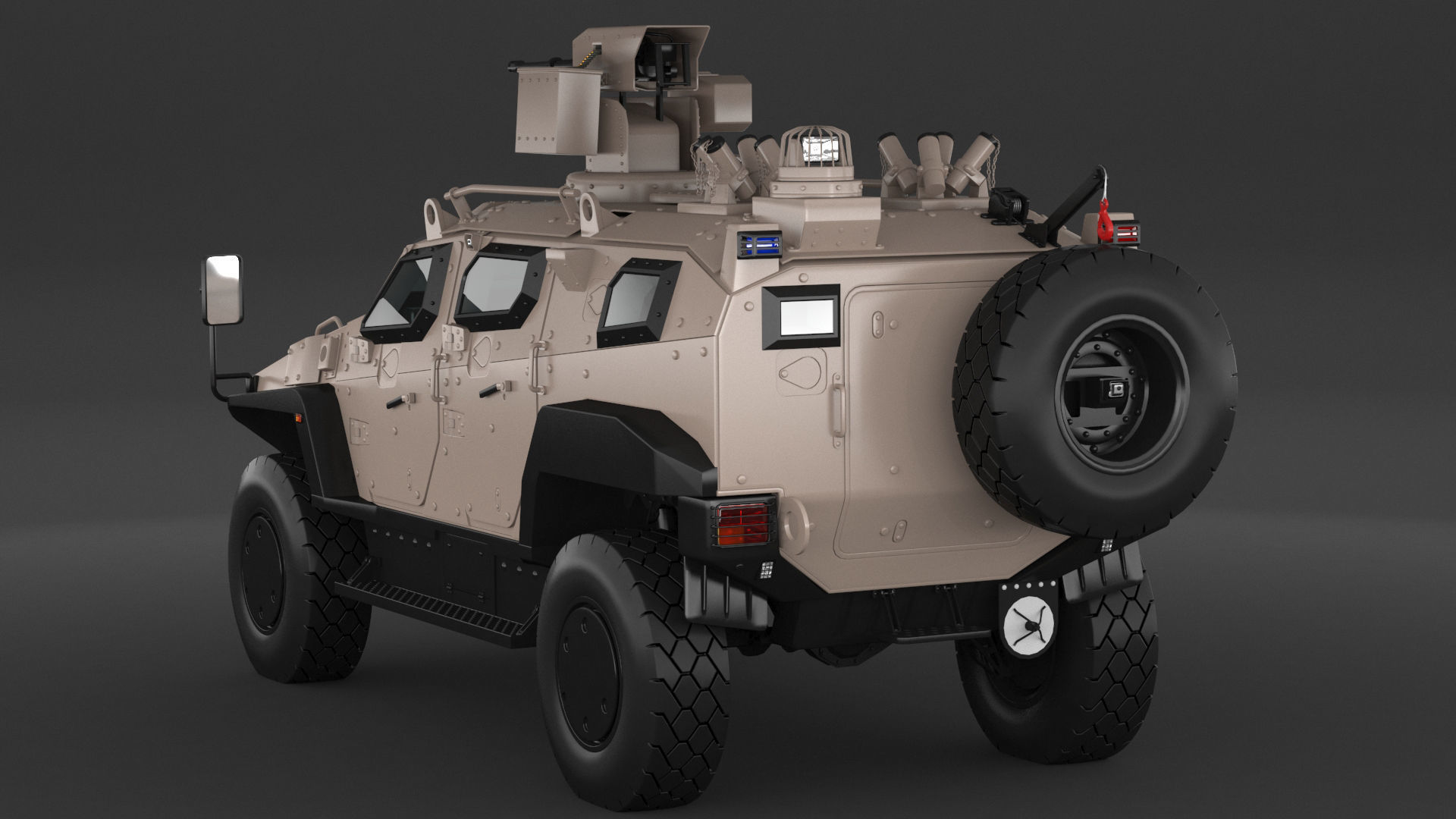 Yoruk Military Armored Vehicle 3D model | CGTrader