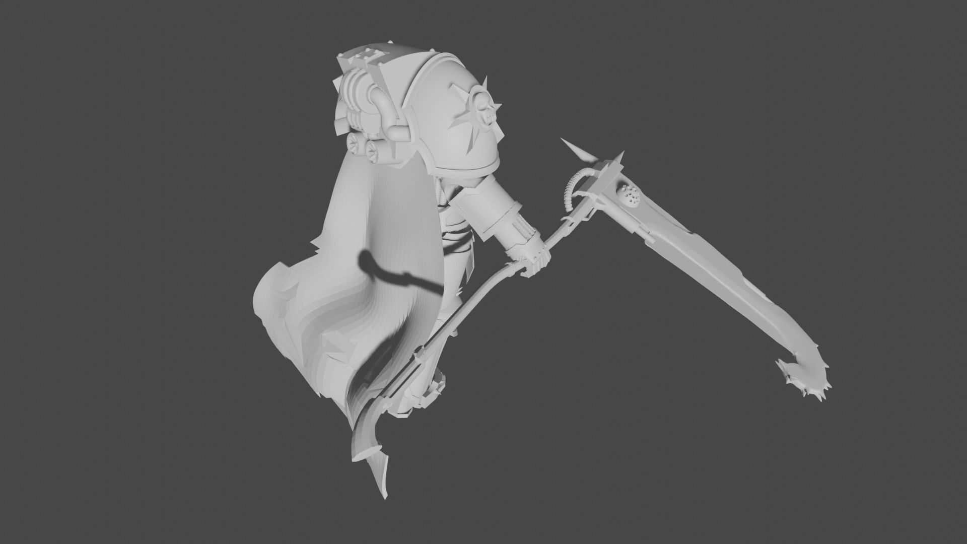 AniMortarion warhammer lord mortarion 3D model 3D printable | CGTrader