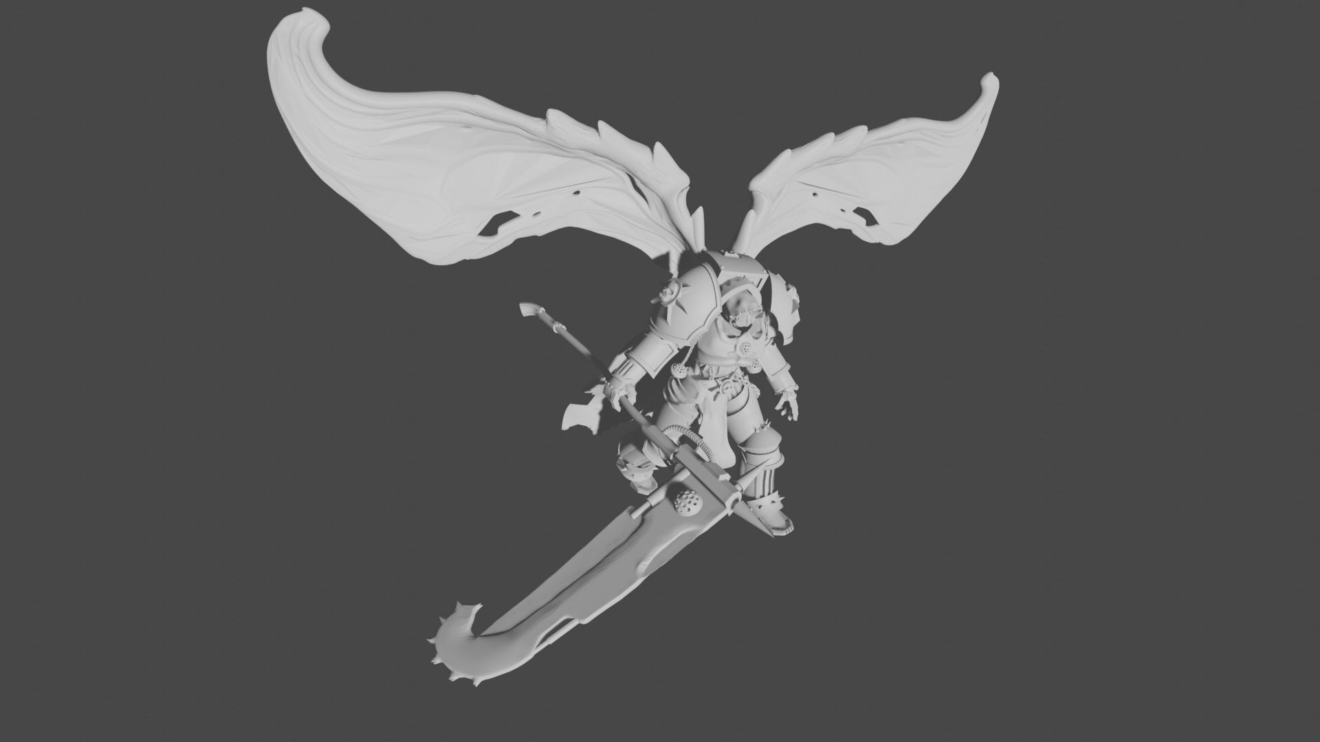 AniMortarion warhammer lord mortarion 3D model 3D printable | CGTrader