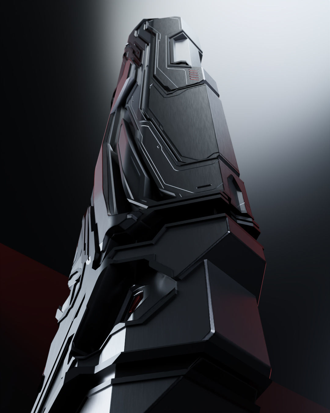 Epic Sci-Fi Hard Surface Sci Fi Buildings and Assets 3D Kit 3D model ...