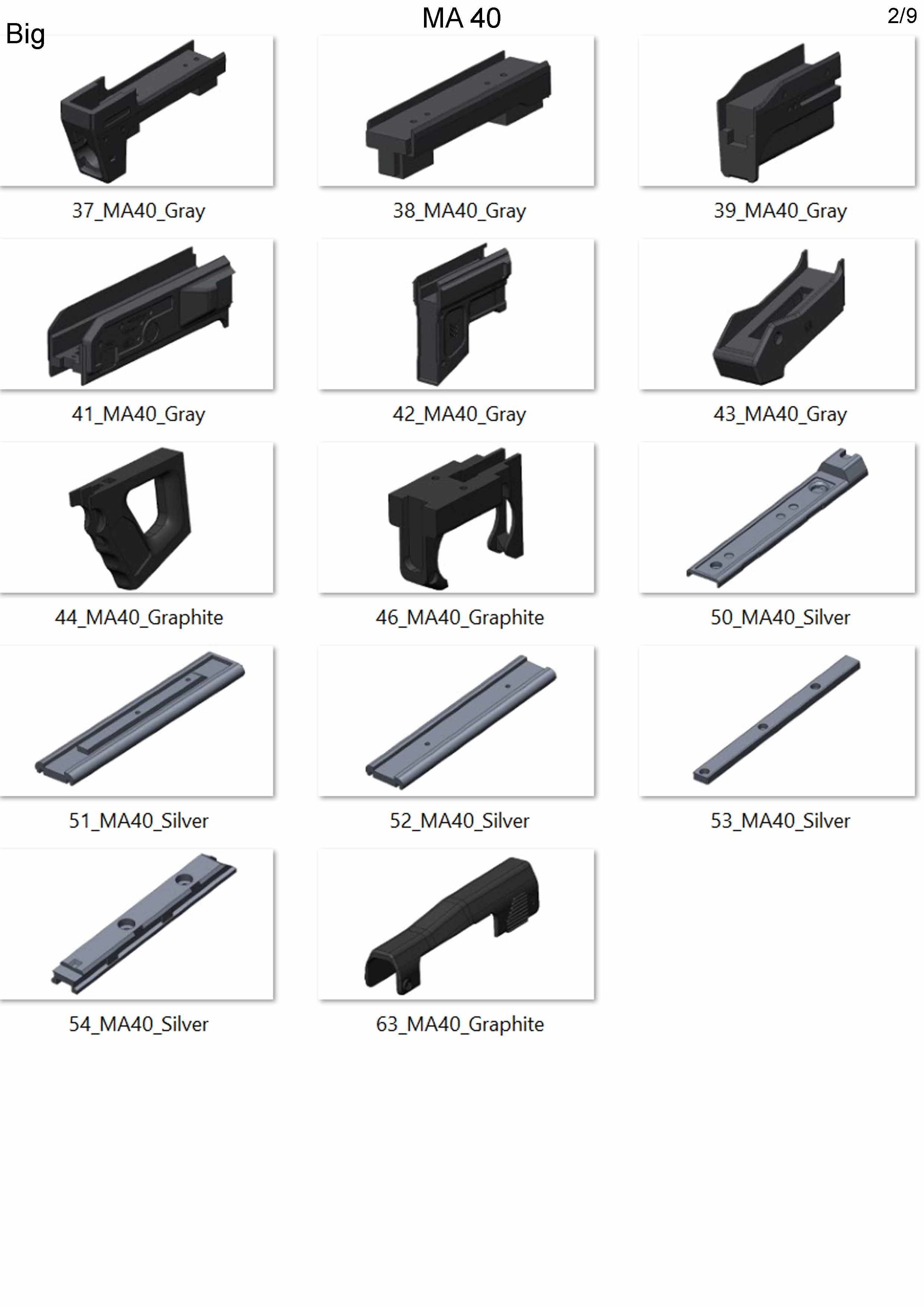 MA40 Blaster - Halo - Commercial - Printable model - STL 3D model 3D ...