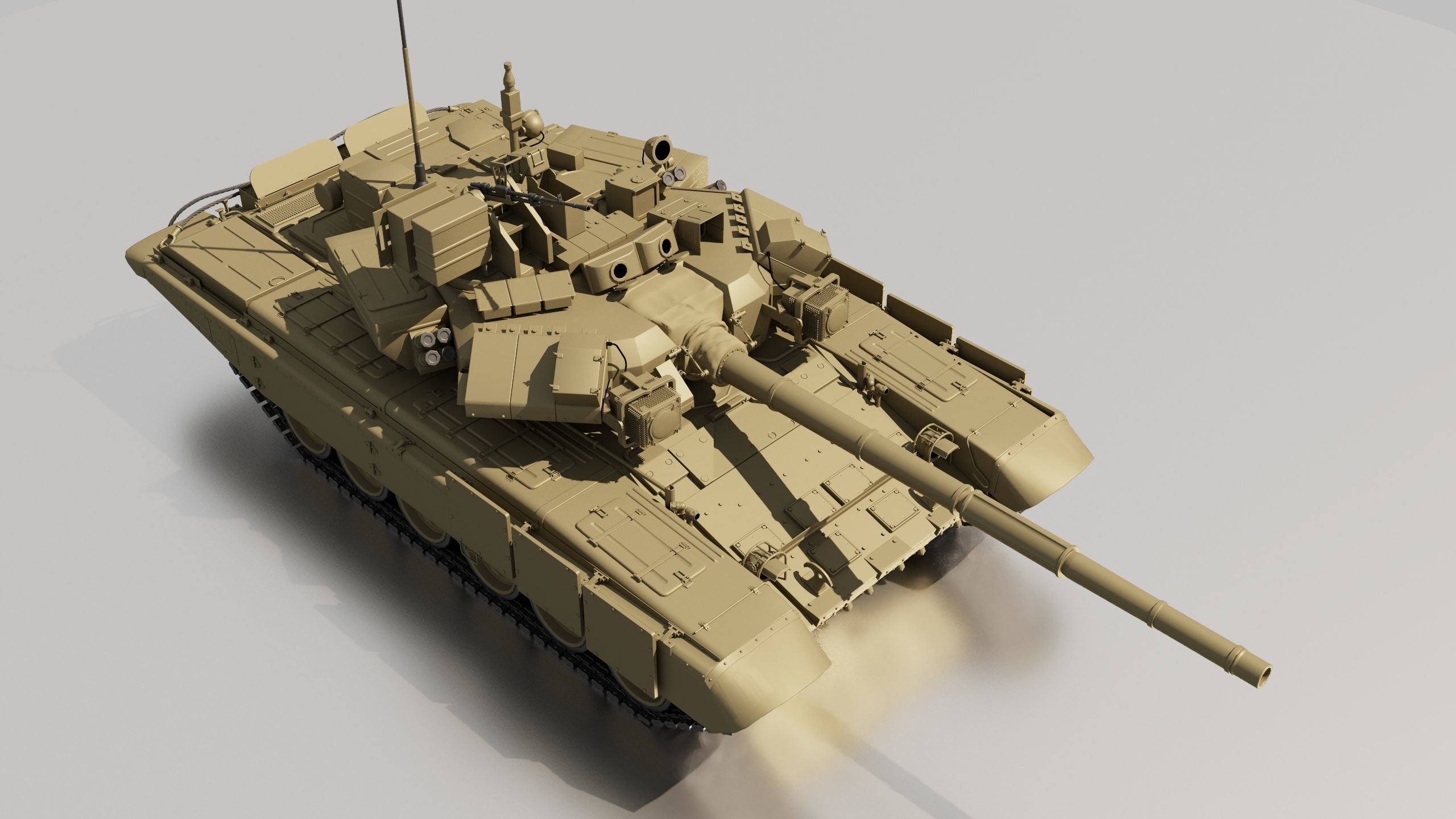 T-90 Tank 3D model | CGTrader