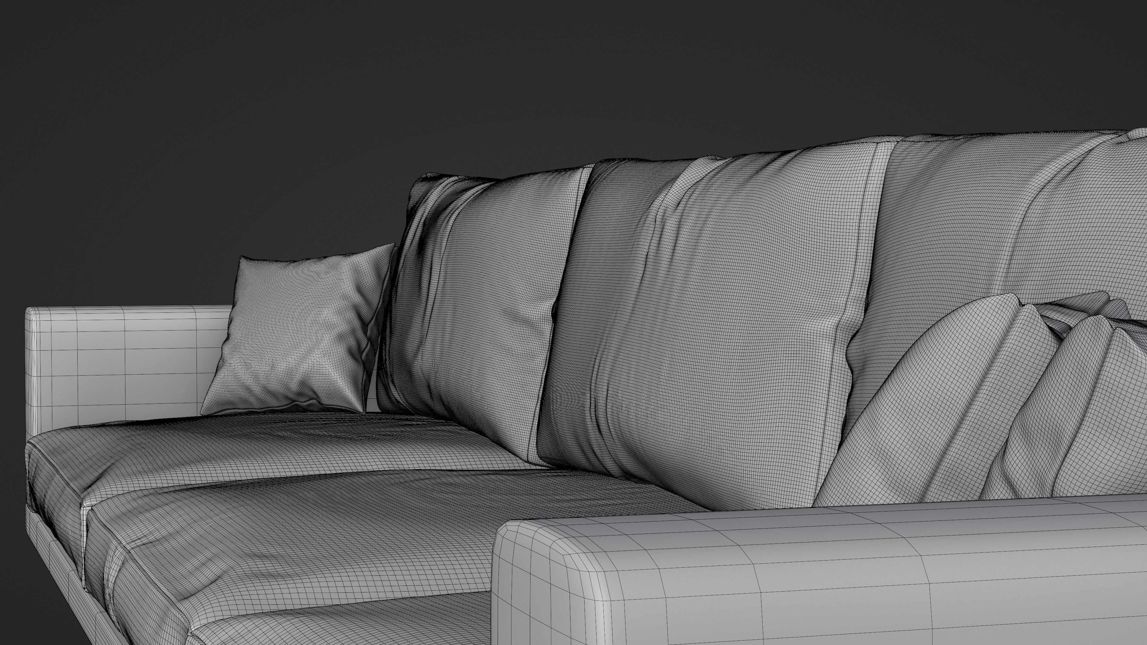 Modern Couch Sofa 3D model | CGTrader