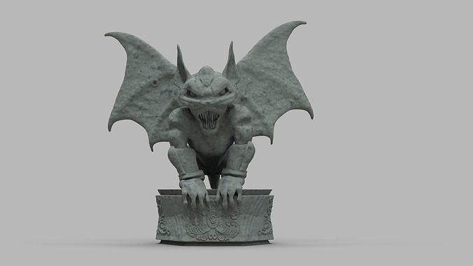 Gargoyle 3D model 3D printable | CGTrader