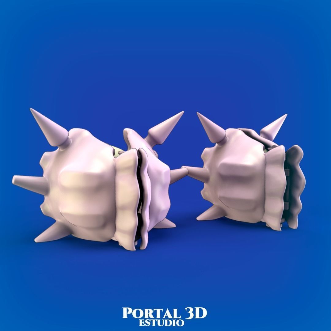 POKEMON CLOYSTER ARTICULATED 3D model 3D printable | CGTrader