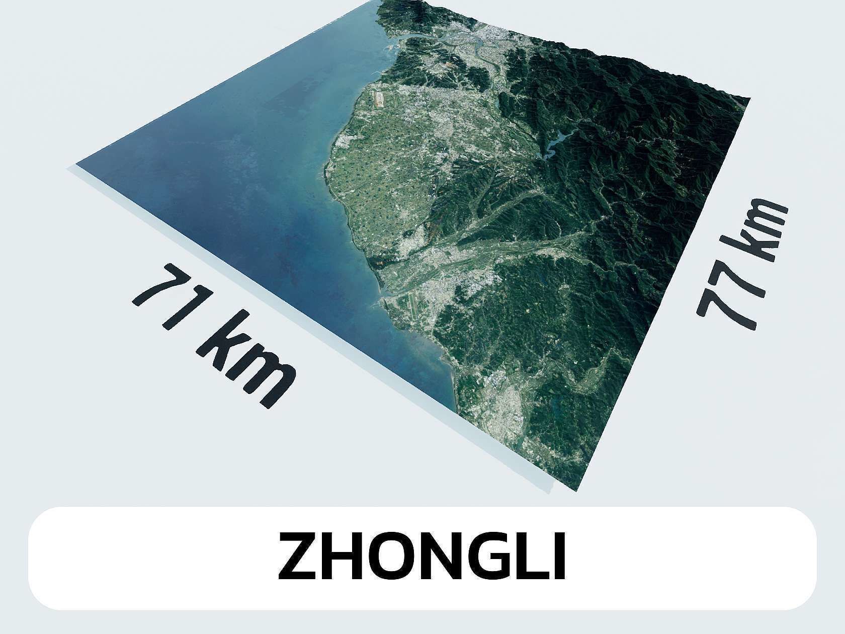 Zhongli Taiwan City Landscape 3D Model 3D model | CGTrader