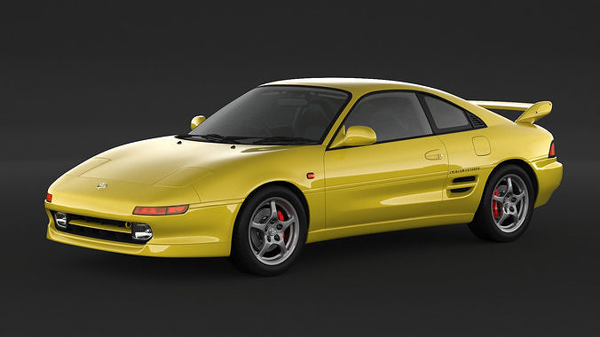 Toyota MR2 GT-S 3D model | CGTrader