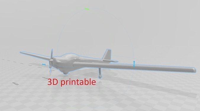Scheibe SF-25 Falke plane model 3D model 3D printable | CGTrader
