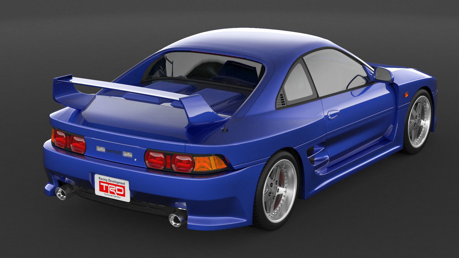 Toyota MR2 TRD2000GT 3D model | CGTrader