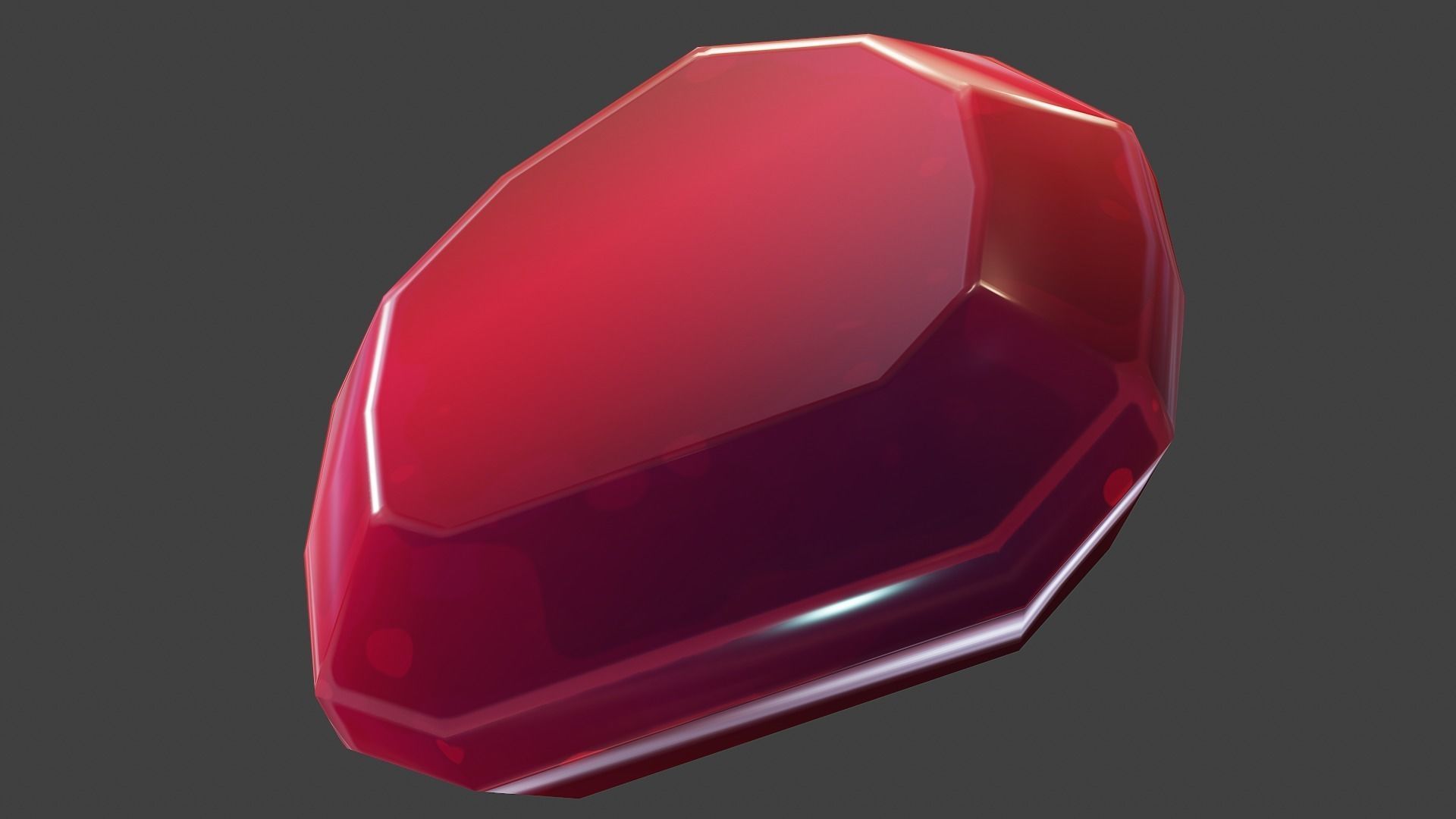 3D model Stylized Gem 01 - PBR Game Ready VR / AR / low-poly | CGTrader