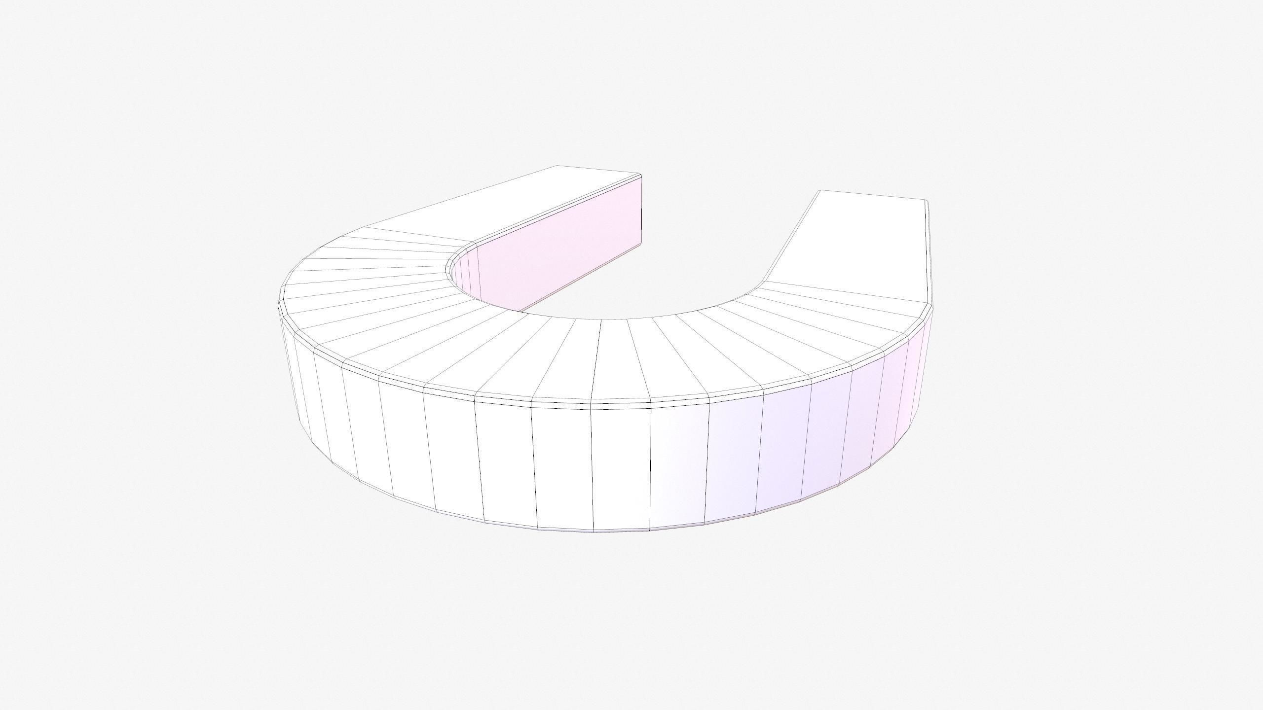 3D model U-Shaped Magnet VR / AR / low-poly | CGTrader