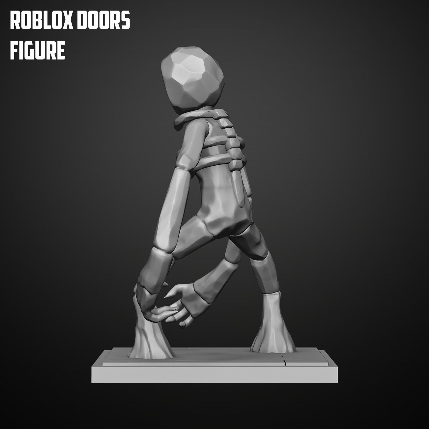 ROBLOX - FIGURE 3D model 3D printable | CGTrader