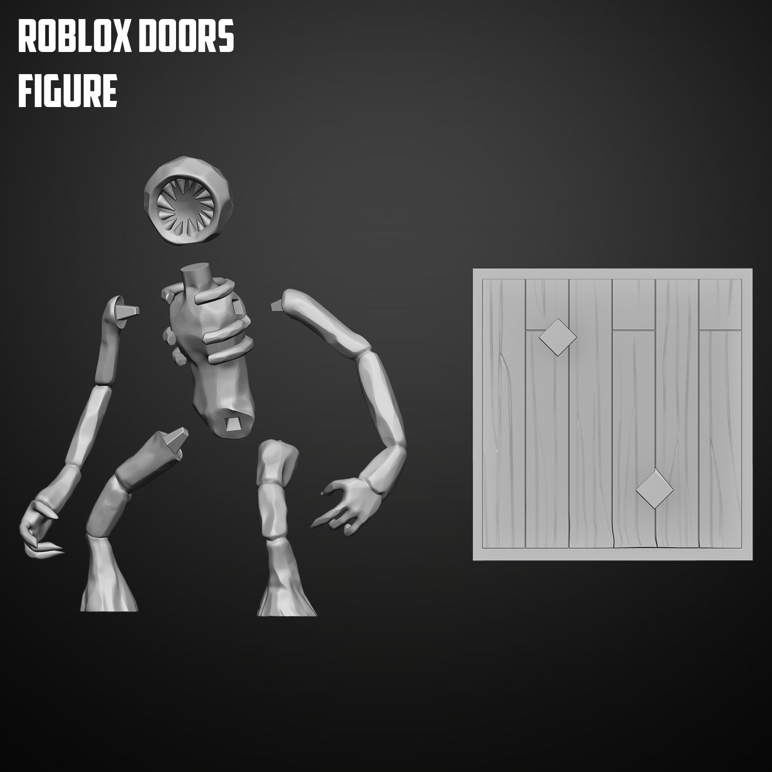 ROBLOX - FIGURE 3D model 3D printable | CGTrader