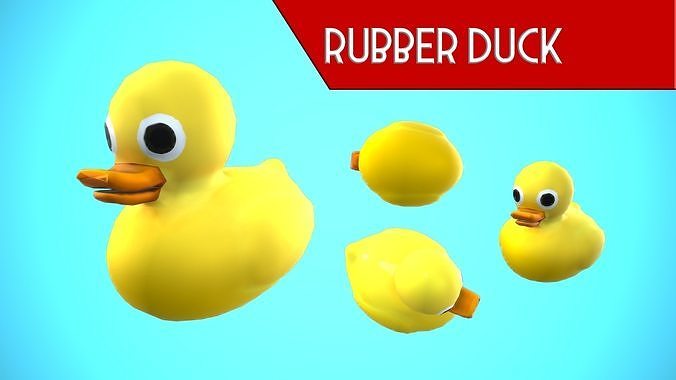 Rubber Duck Cartoon