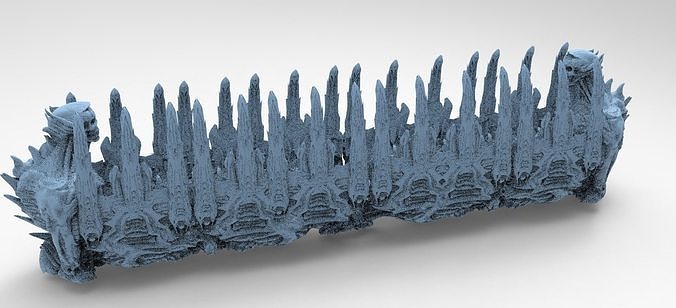 Alien organic Robot statue 7 3D model | CGTrader