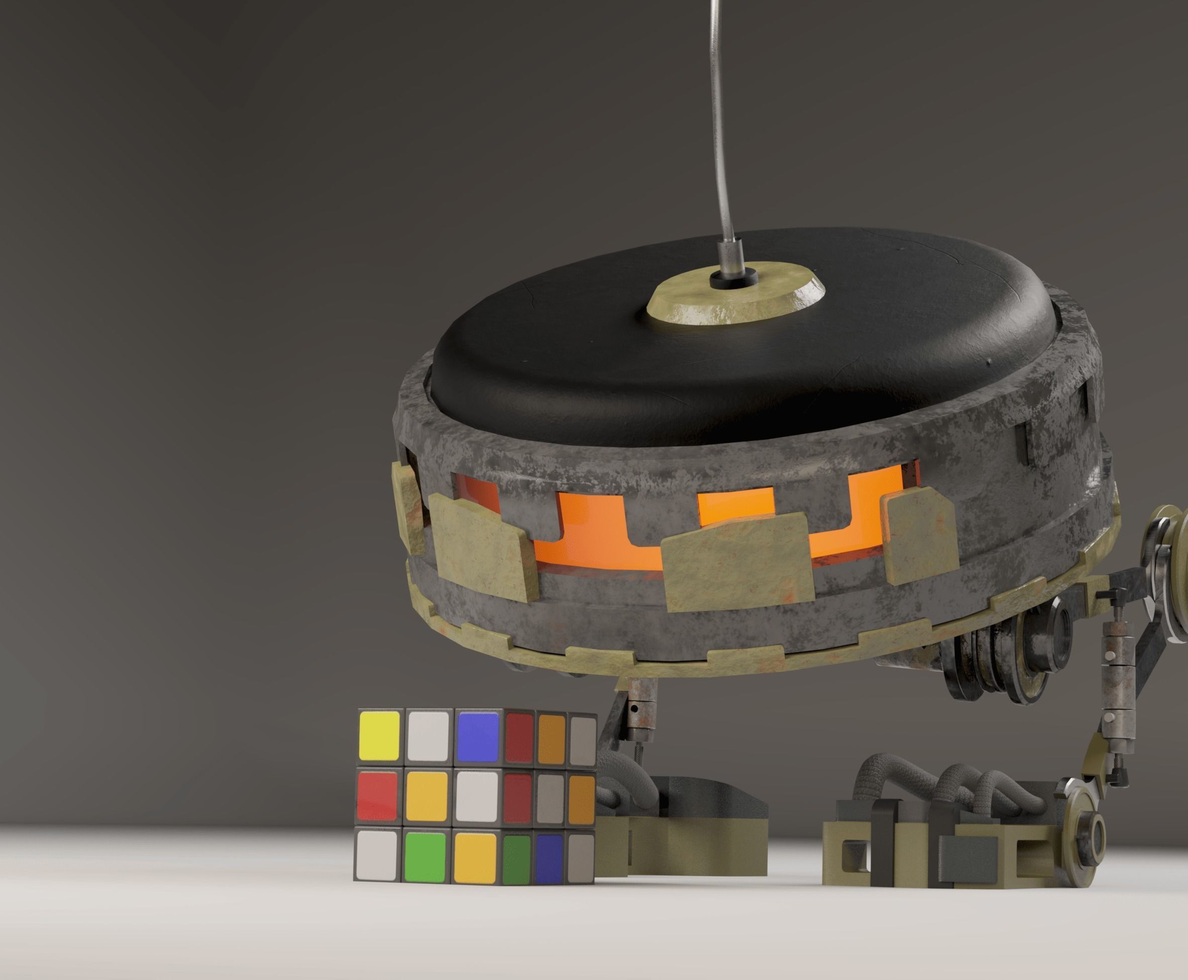 3D model RoBi the robot VR / AR / low-poly | CGTrader