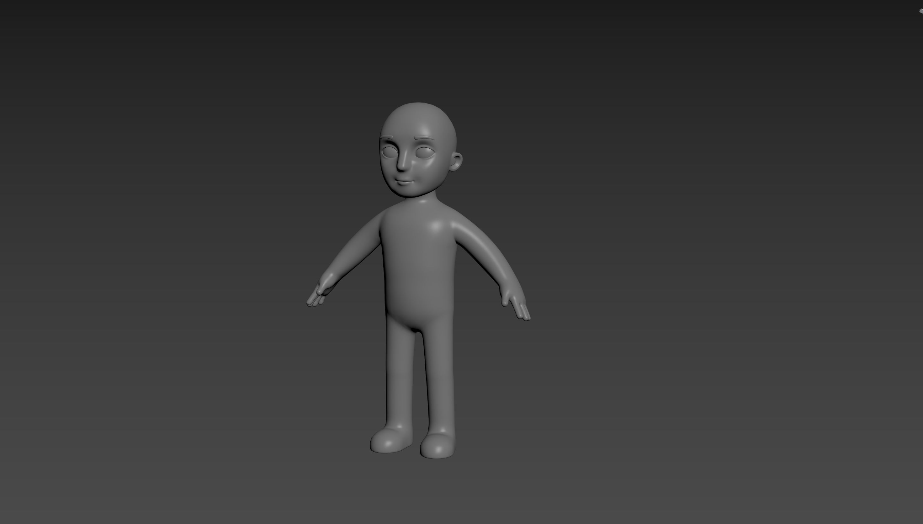 Character235 Boy Base Mesh 3D model | CGTrader