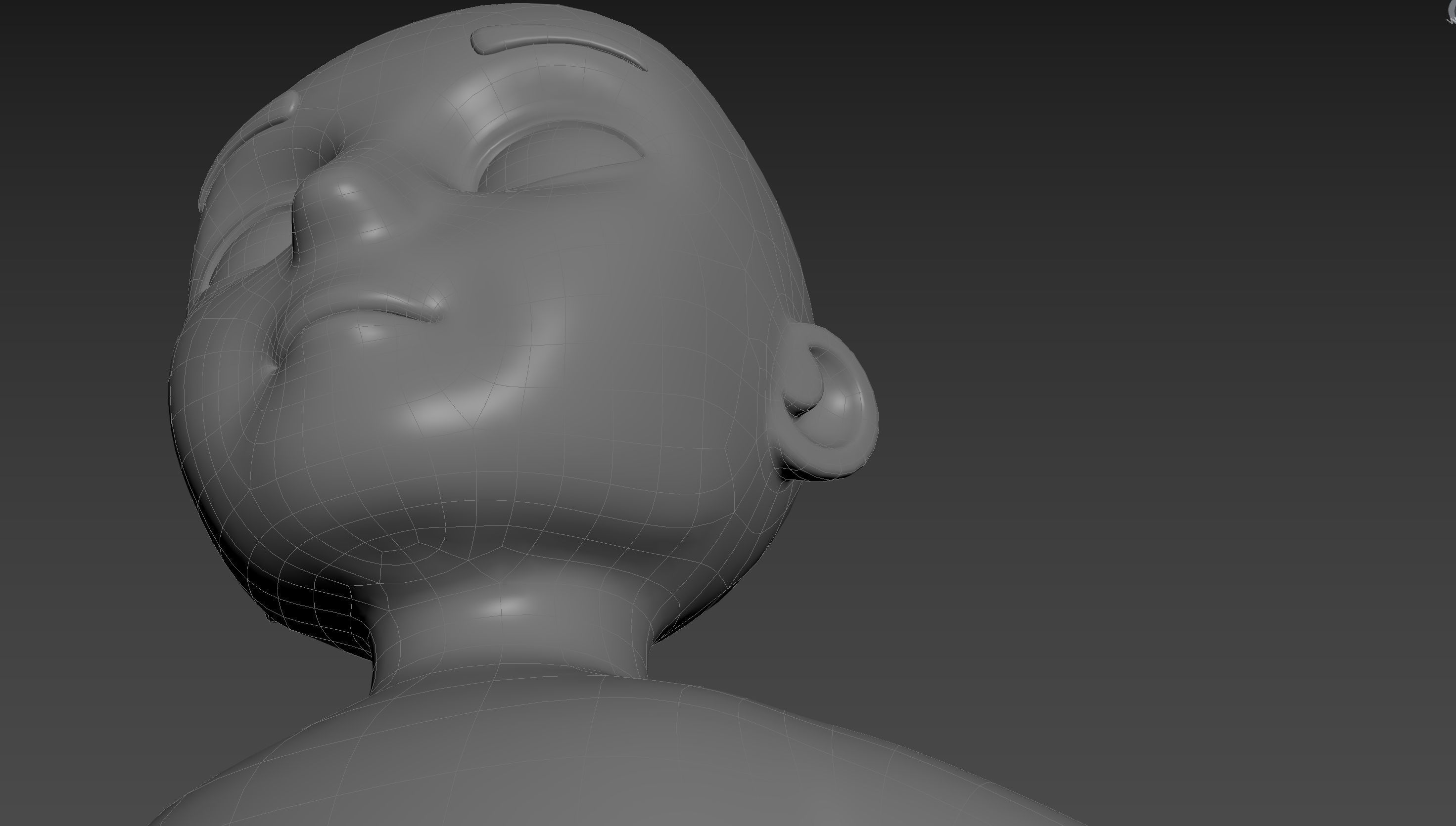 Character235 Boy Base Mesh 3D model | CGTrader
