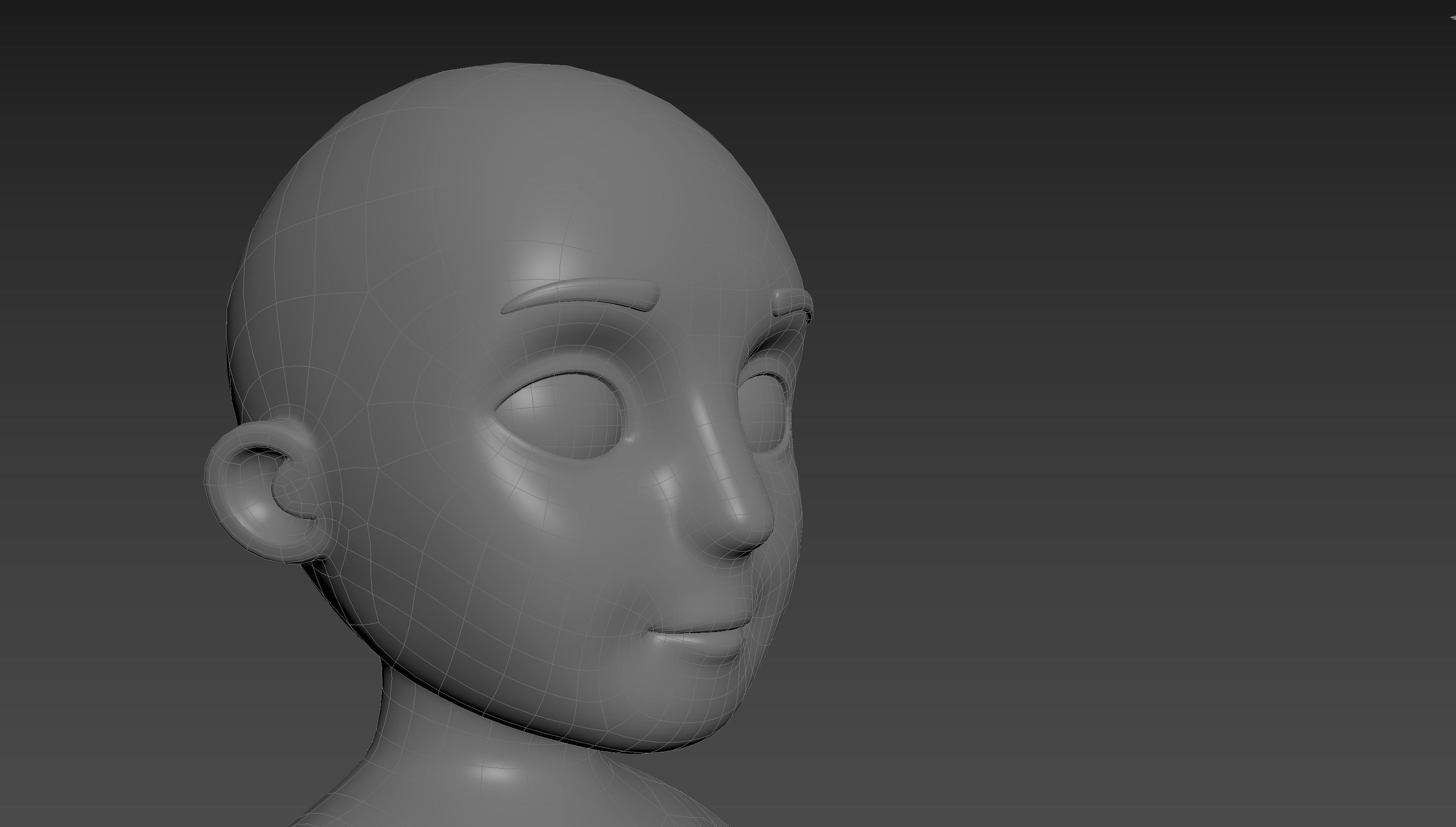 Character235 Boy Base Mesh 3D model | CGTrader